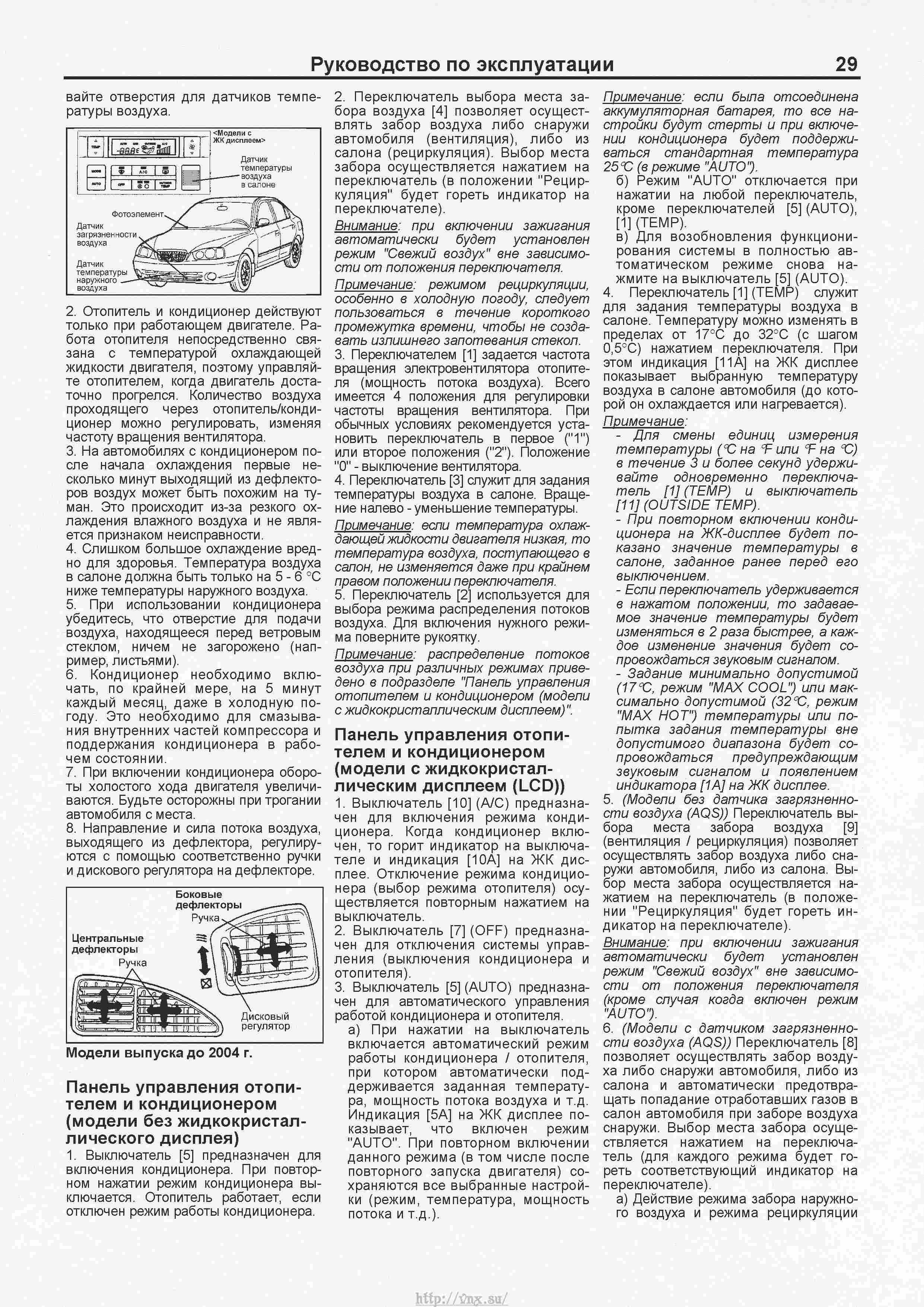Hyundai Elantra XD Руководство по ремонту и техническому обслуживанию